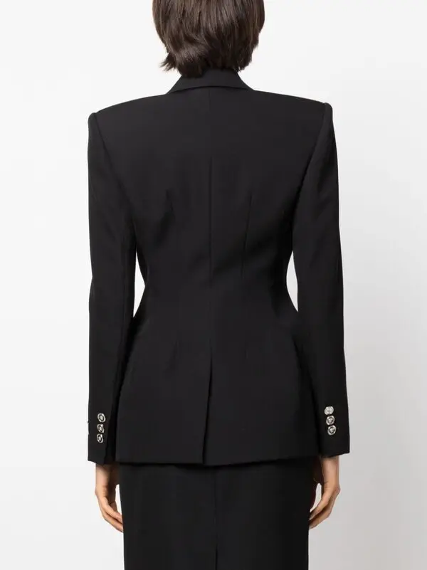 Versace Hourglass Single-breasted Blazer