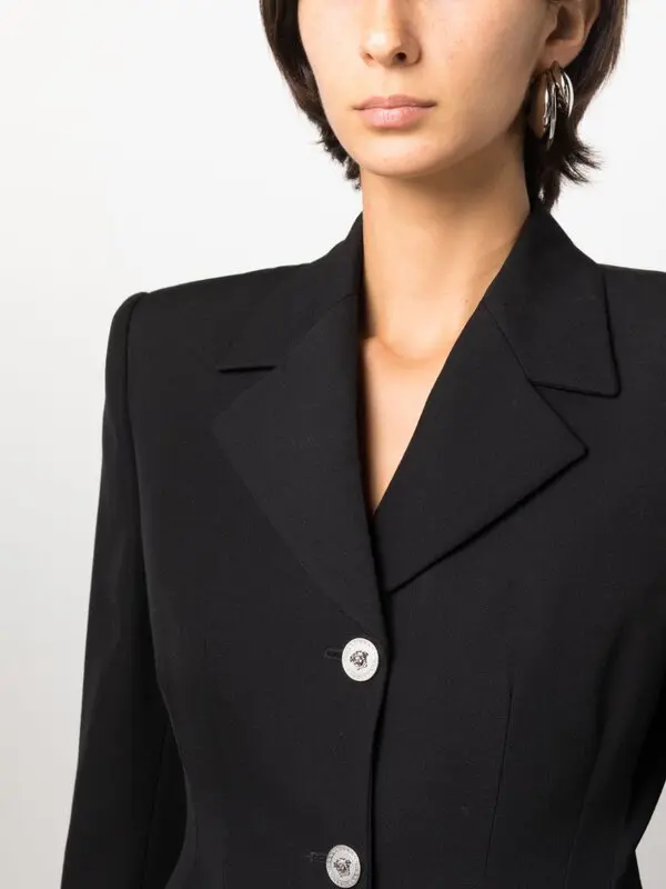 Versace Hourglass Single-breasted Blazer