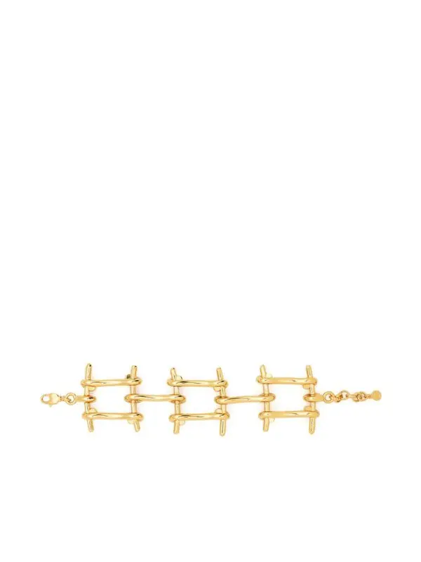 Rabanne Wire Chain Bracelet - Gold