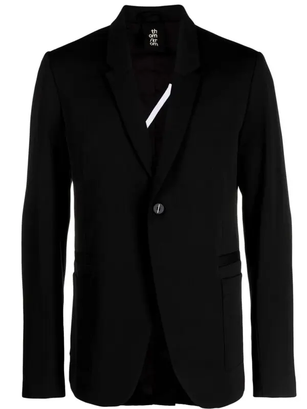 THOM KROM Long-sleeved Single-breasted Blazer