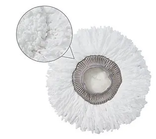 TRUE & TIDY 4-piece Round Mop Pad Replacements For Spray-360