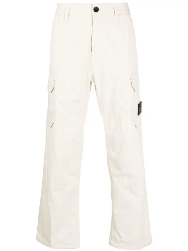 Stone Island Compass-patch Cargo Trousers