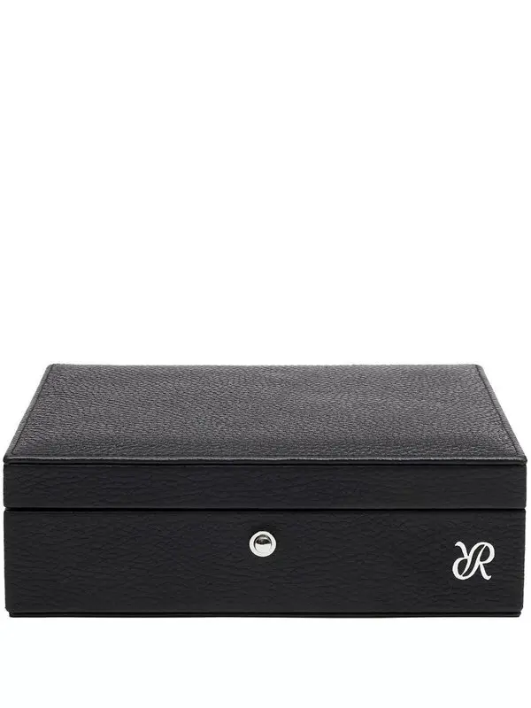 RAPPORT LONDON Tuxedo Collection Cufflink Box - Black