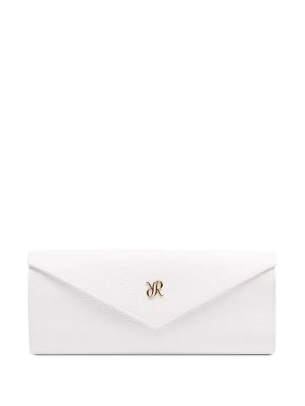 RAPPORT LONDON Tuxedo Collection Jewellery Roll - White