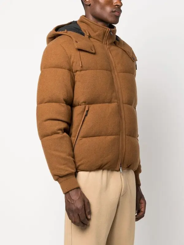 Zegna Ghiaccio Cashmere Puffer Jacket