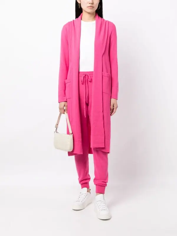 TEDDY CASHMERE Venezia Open-front Cashmere Cardigan - Pink