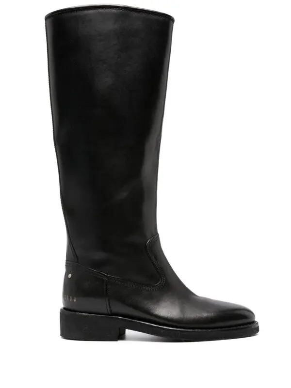 GOLDEN GOOSE 35mm Leather Knee-high Boots