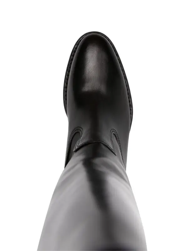 GOLDEN GOOSE 35mm Leather Knee-high Boots