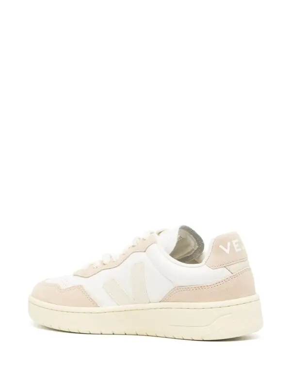 VEJA V-90 Panelled Sneakers - White