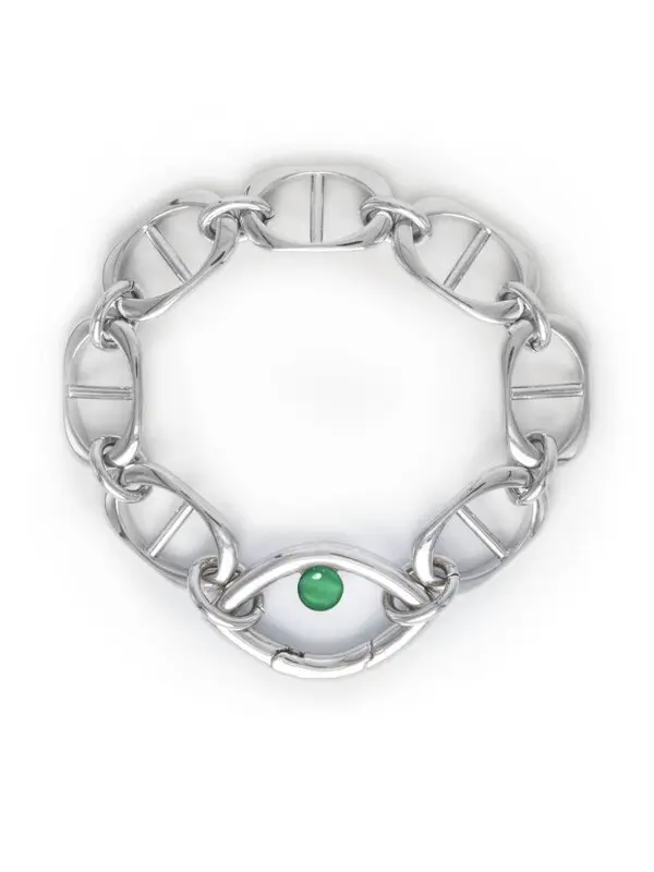 CAPSULE ELEVEN Eye Opener Link Bracelet - Silver