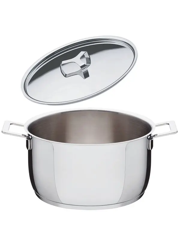 ALESSI Pots&pans Stainless Steel Casserole - Silver