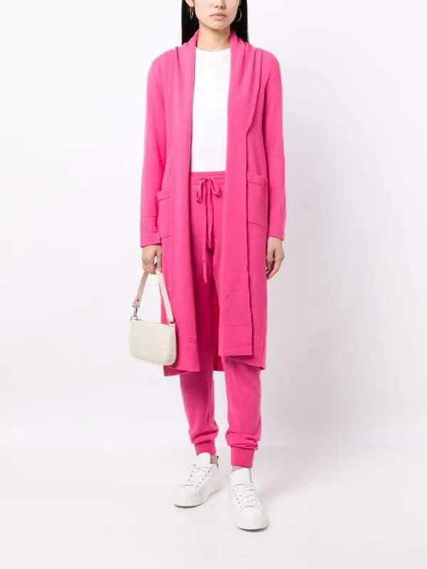 TEDDY CASHMERE Milano Cashmere Track Pants By - Pink