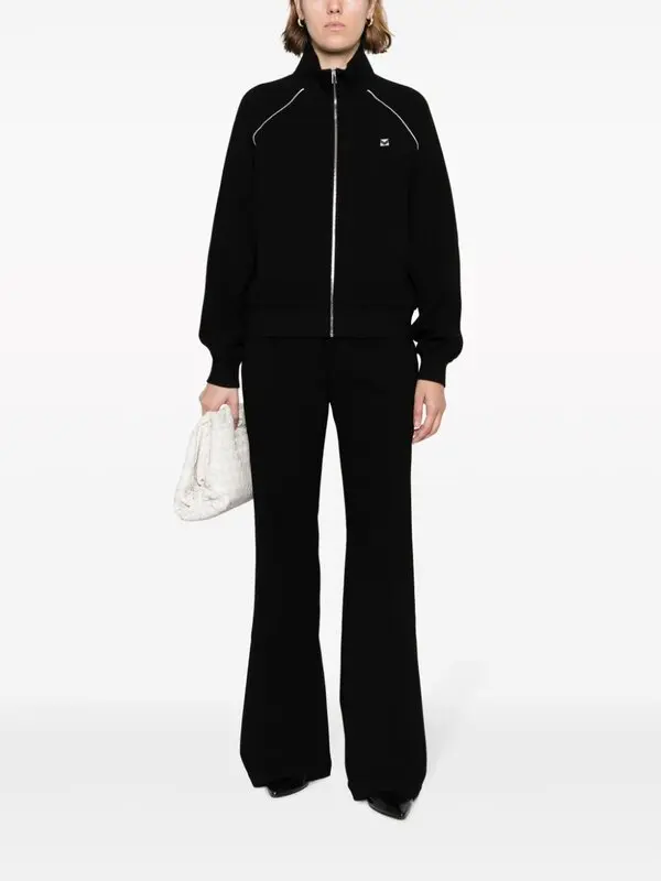 Tory Burch Striped Flared Trousers