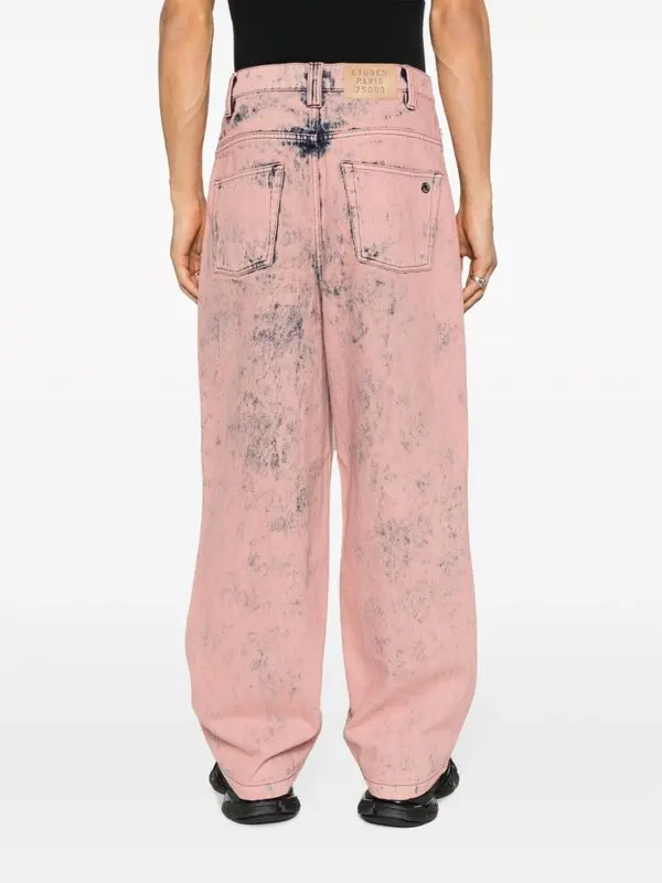 Études Studio District Overdyed Wide-leg Jeans