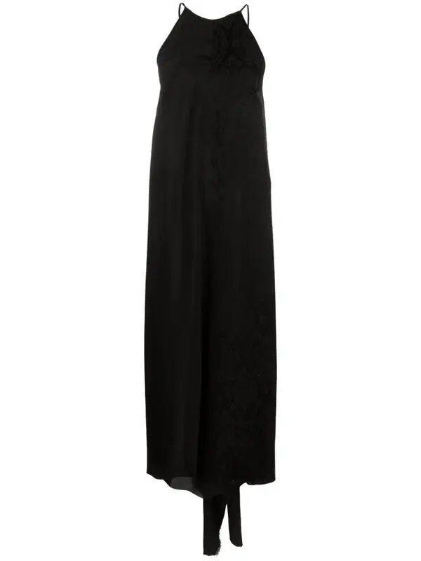UMA WANG Adore Frayed-hem Dress
