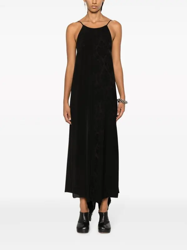 UMA WANG Adore Frayed-hem Dress