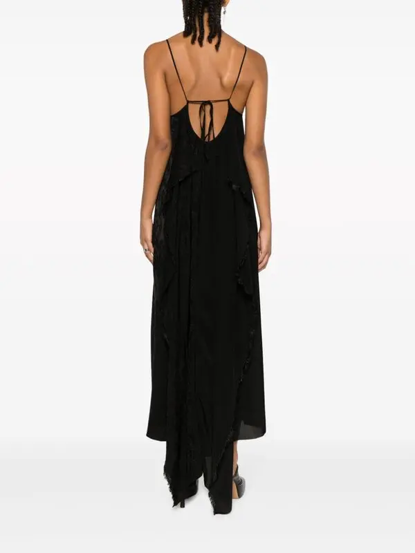 UMA WANG Adore Frayed-hem Dress