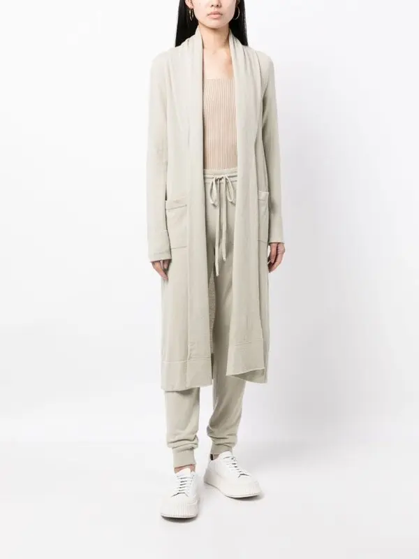 TEDDY CASHMERE Venezia Open-front Cardigan - Green