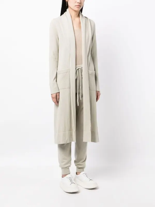 TEDDY CASHMERE Venezia Open-front Cardigan - Green