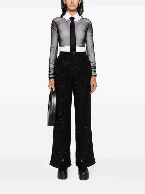 Gcds Tweed Tailored Trousers