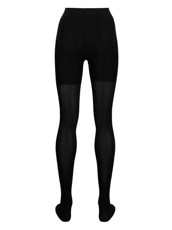 Wolford Tummy 66 Control Top Tights - Black