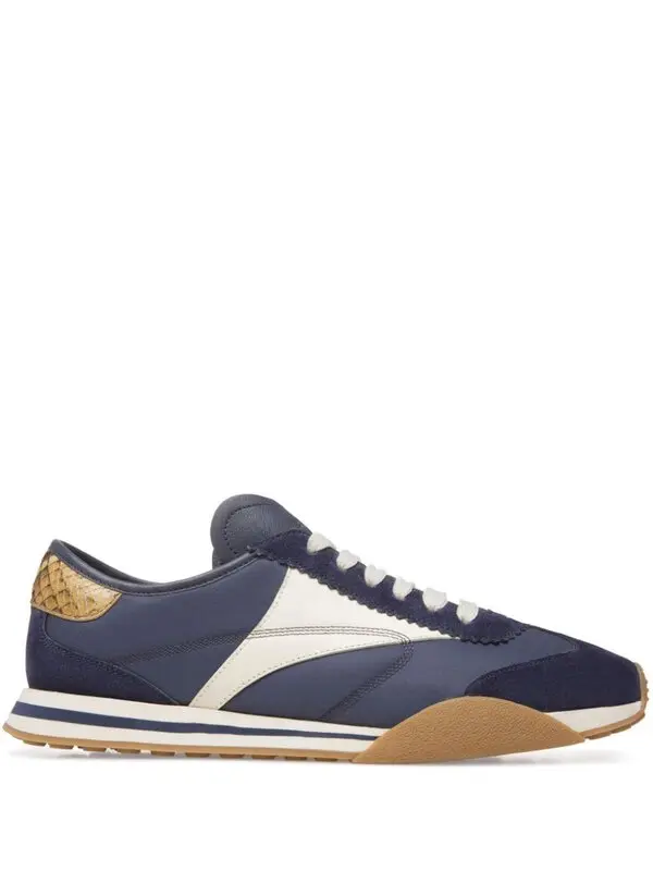 Bally Sonney Panelled Sneakers - Purple