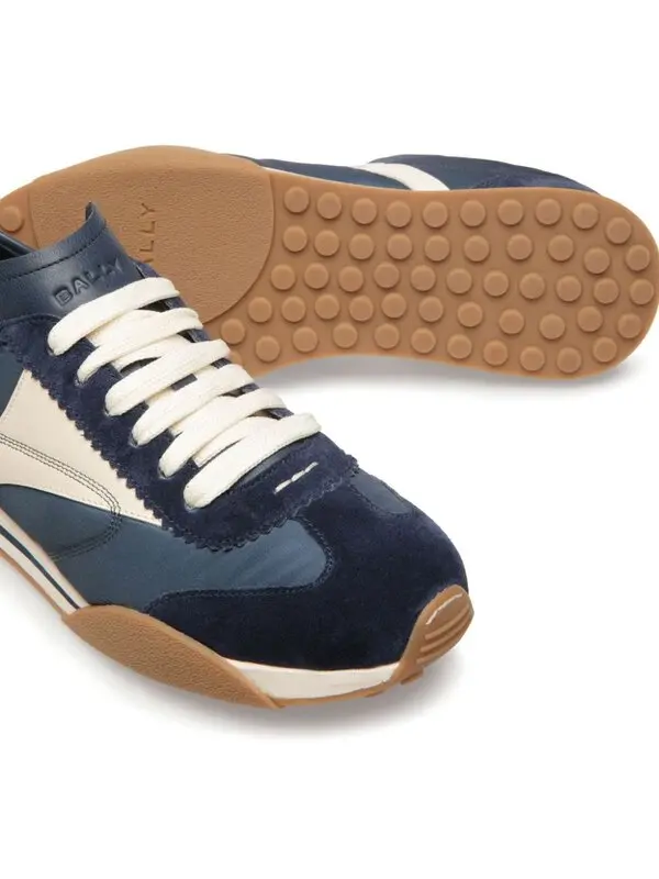 Bally Sonney Panelled Sneakers - Purple