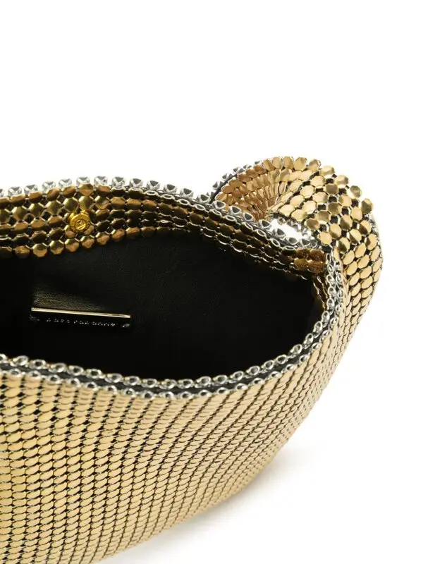 Rabanne Pixel Metallic-finish Shoulder Bag