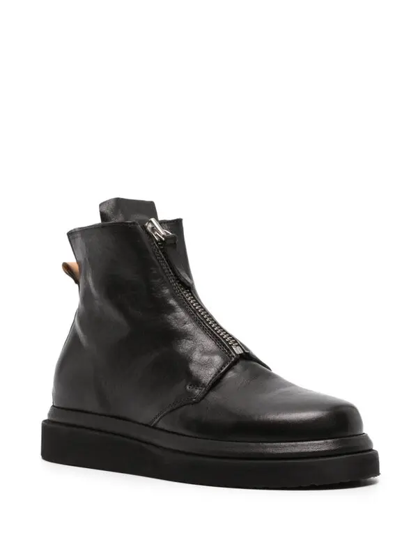 Moma Tronchetto Calf Leather Ankle Boots