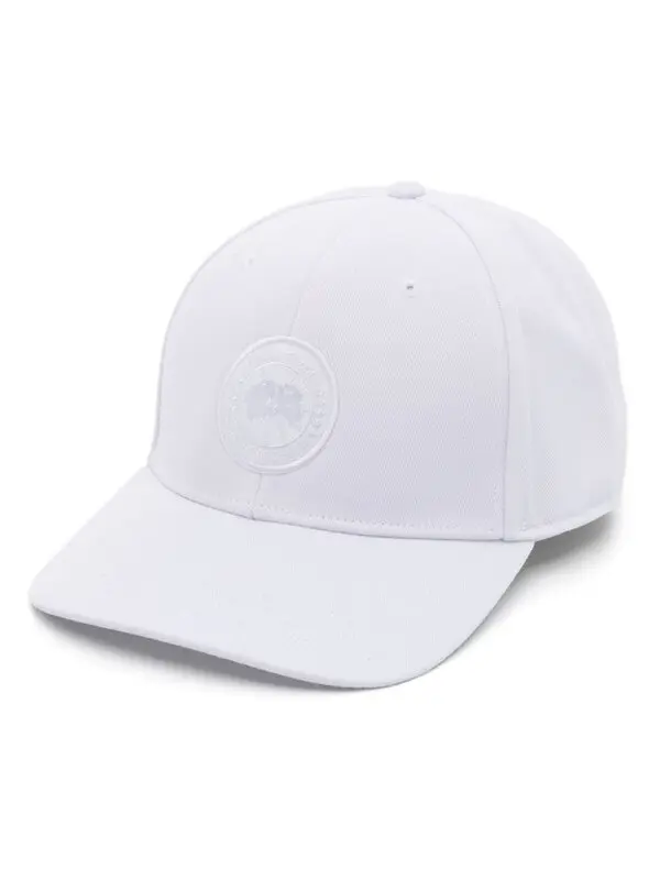 Canada Goose Logo Patch Cap - White