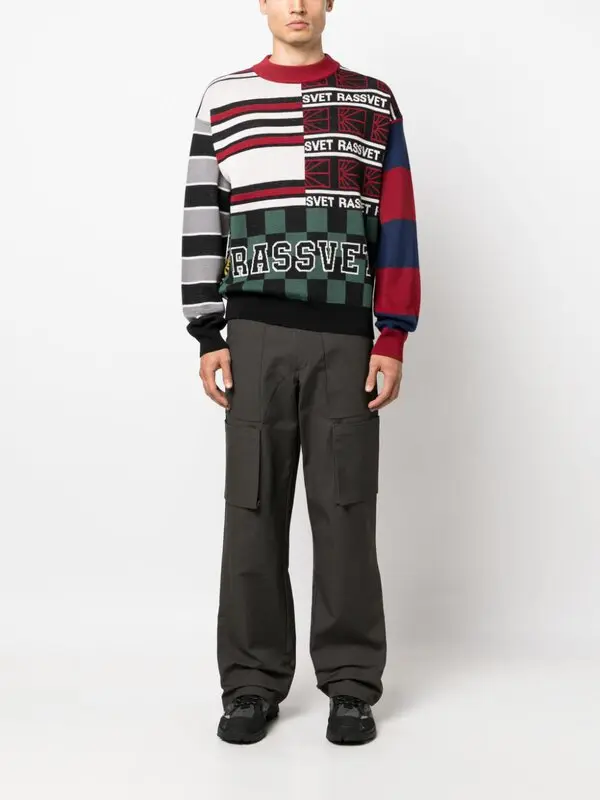 RASSVET Intarsia-knit Wool-blend Jumper