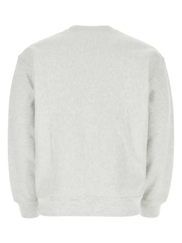 Carhartt Work In Progress American Script Logo-embroidered Sweatshirt - Grey
