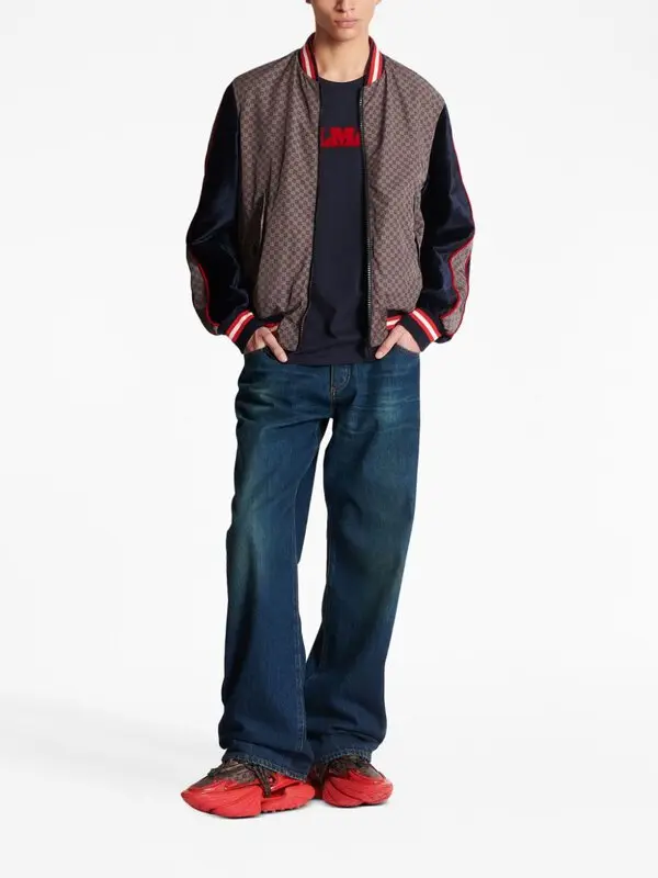 Balmain Pb-monogram Bomber Jacket
