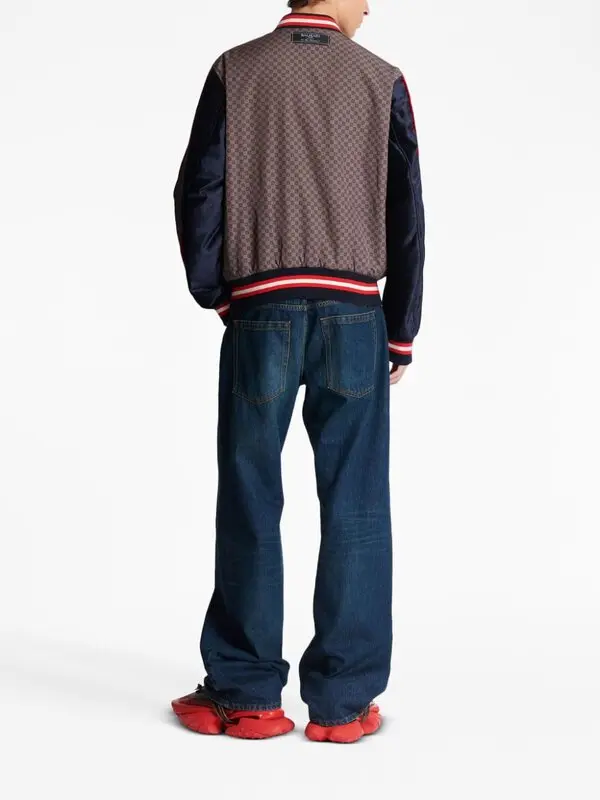 Balmain Pb-monogram Bomber Jacket
