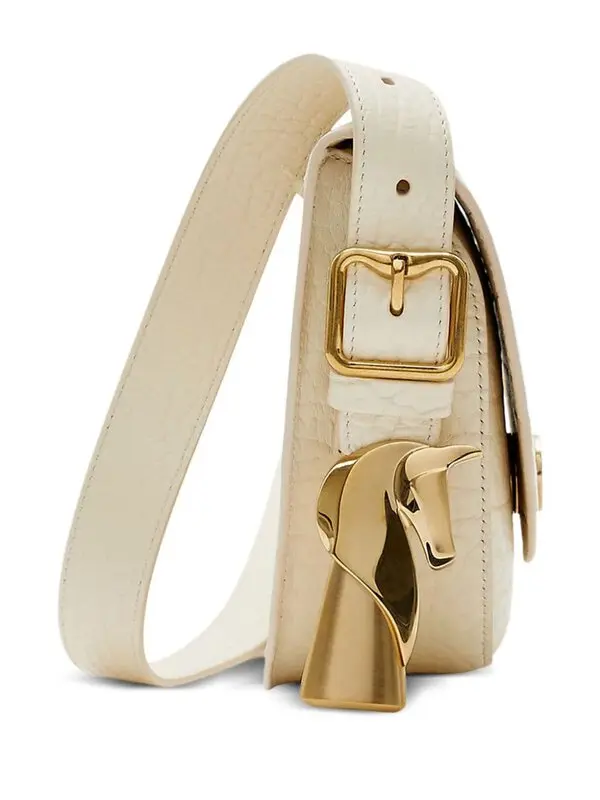 Burberry Leather Saddle Bag