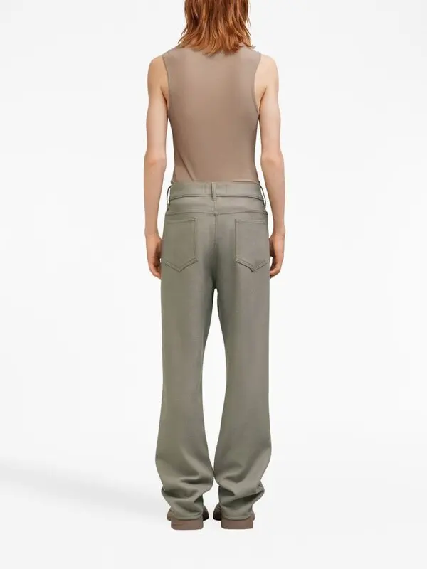 Ami Wool Straight-leg Trousers