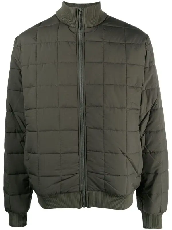 Rains Liner High-neck Quilted Jacket