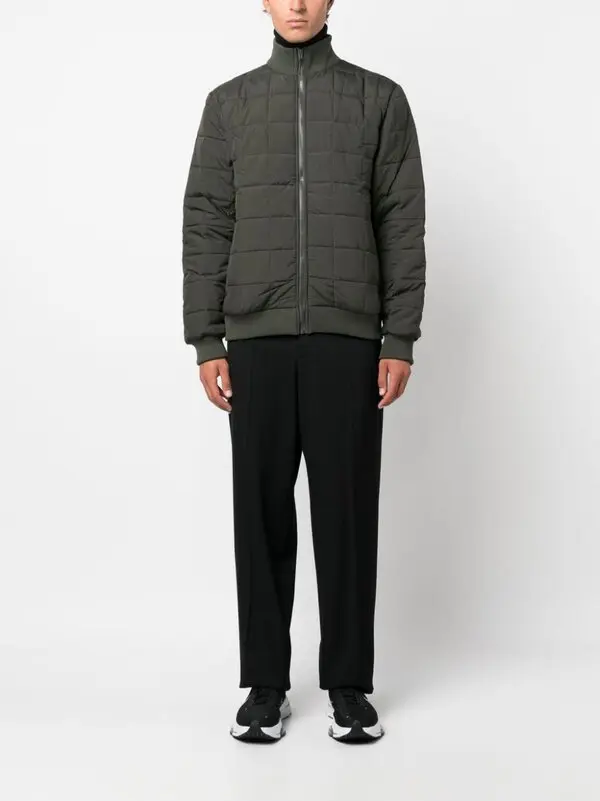 Rains Liner High-neck Quilted Jacket