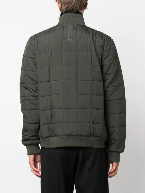 Rains Liner High-neck Quilted Jacket