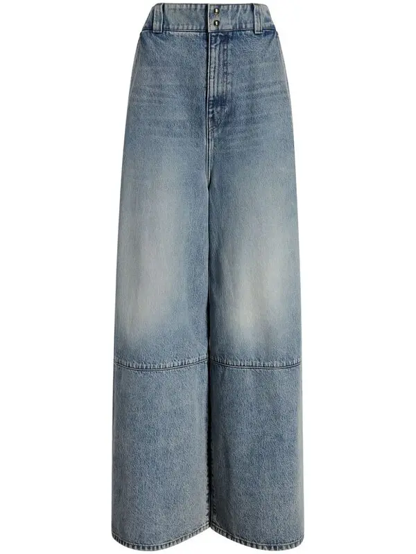 Khaite Isla High-rise Wide-leg Jeans