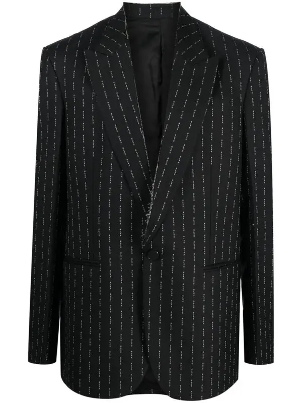 1017 Alyx 9sm Embroidered Wool-cashmere Blazer