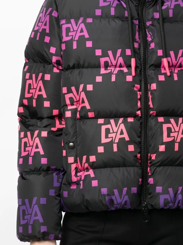 Duvetica Monogram Quilted Jacket