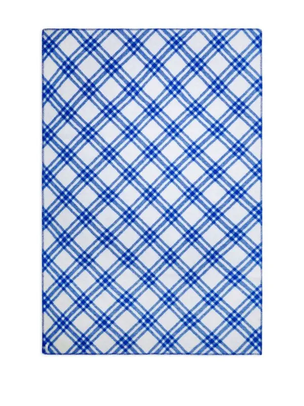 Burberry Check-print Wool Blanket