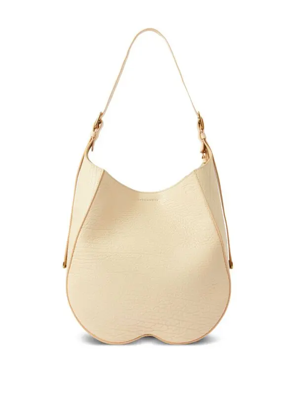 Burberry Leather Shoulder Bag - Neutrals