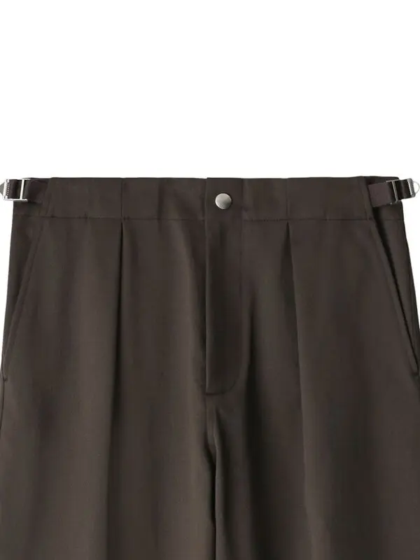 Burberry Straight-leg Cotton Trousers