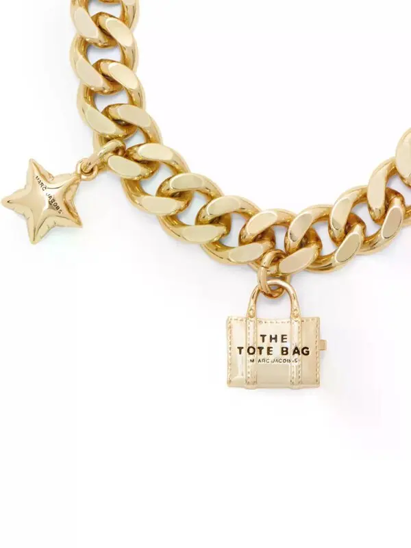 Marc Jacobs Mini Icon Charm Bracelet - Gold