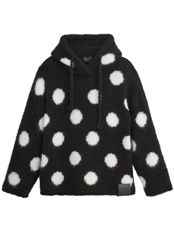 Marc Jacobs Brushed Spots Knit Hoodie