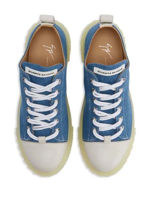 GIUSEPPE ZANOTTI Urchin Denim Sneakers