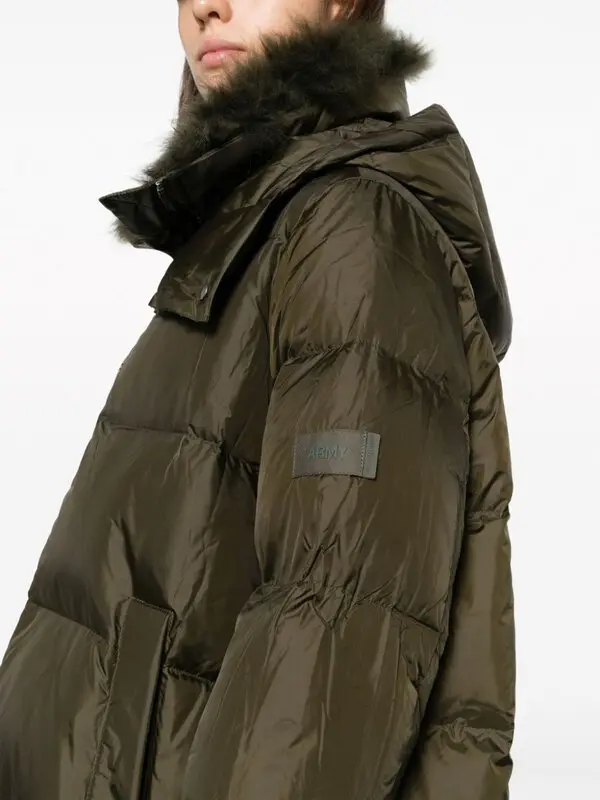 YVES SALOMON Hooded Padded Coat