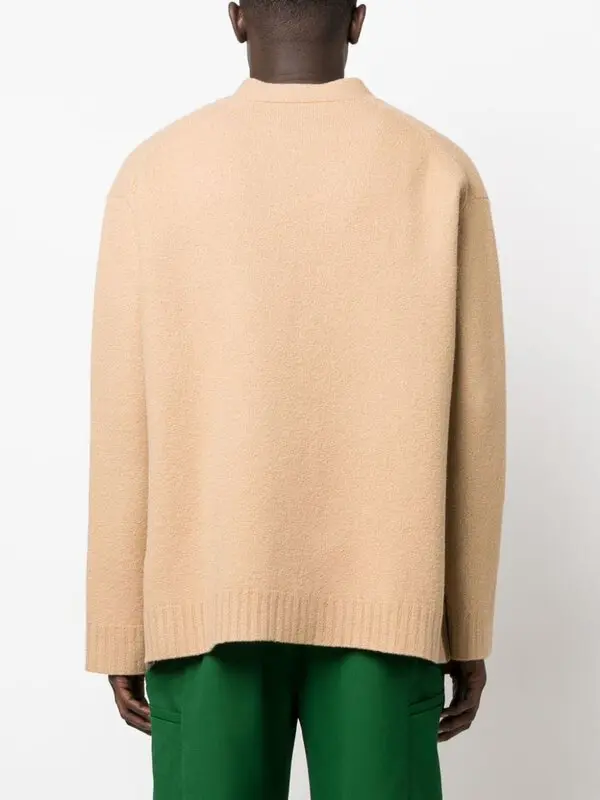 JIL SANDER V-neck Wool Cardigan